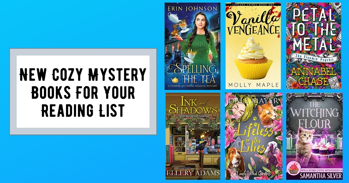 New Cozy Mystery Books For Your Reading List | February 2021 | NewInBooks