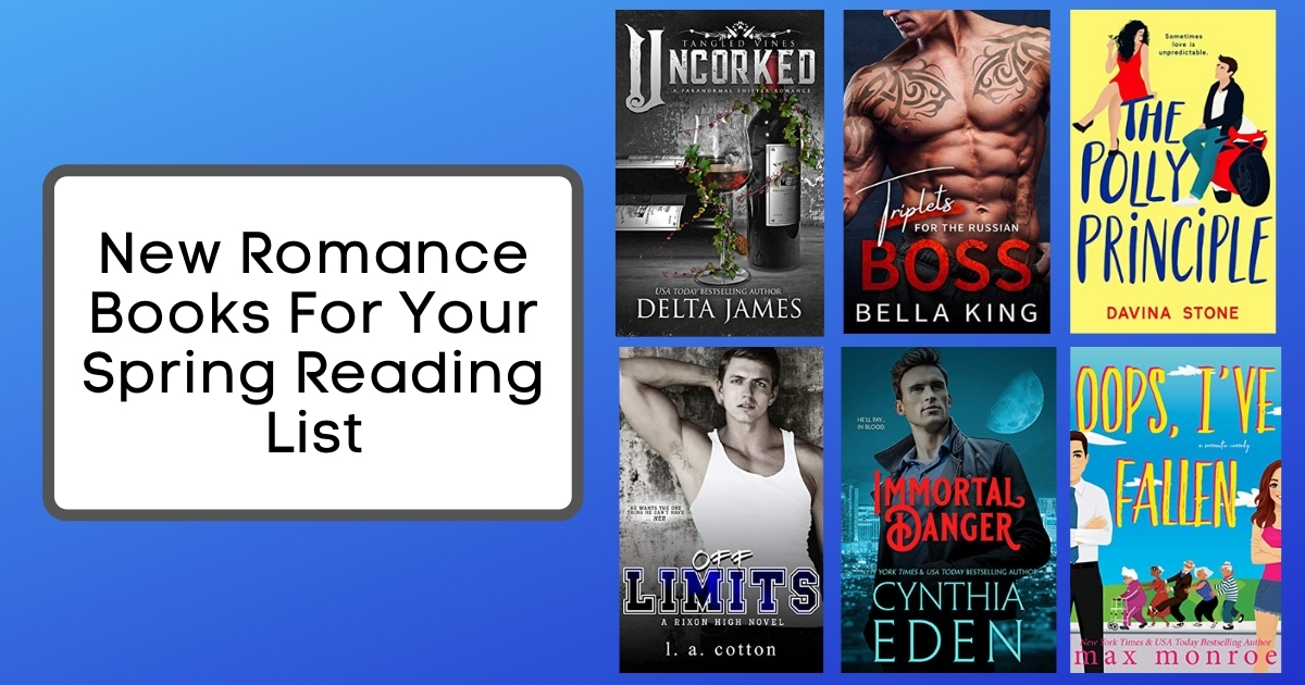 New Romance Books For Your Spring Reading List | 2021 | NewInBooks