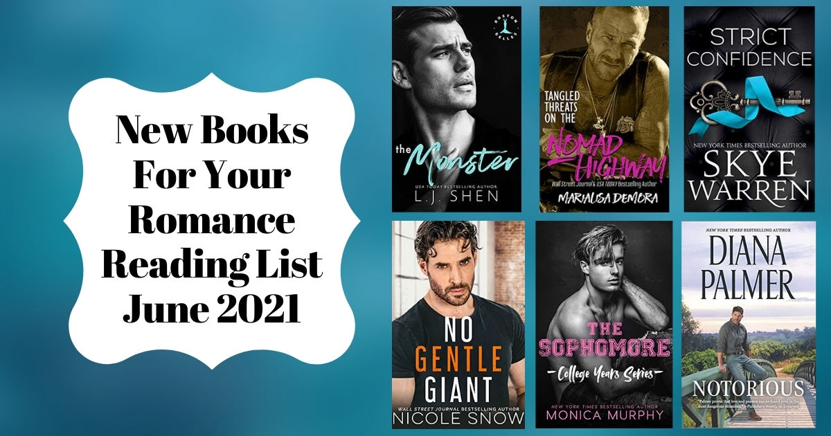 New Books For Your Romance Reading List | June 2021 | NewInBooks
